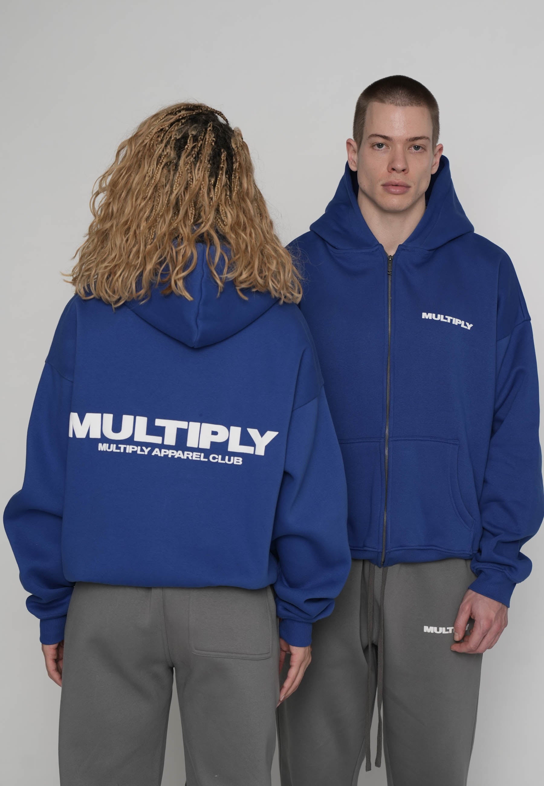 Oversized Zip Hoodie MULTIPLY Surf the Web